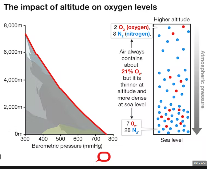 Oxygen Availability and Altitude - Amplify Islam